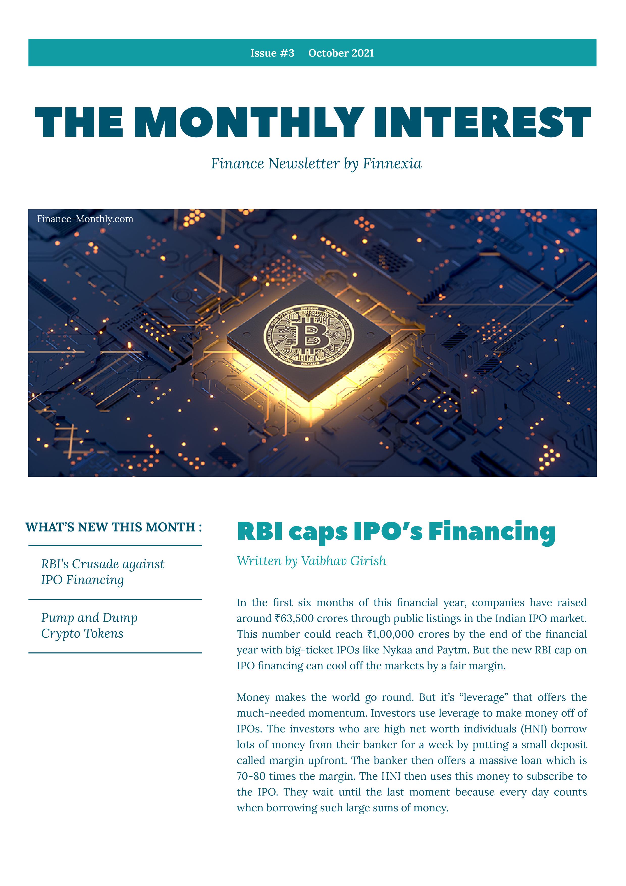 Newsletter Issues